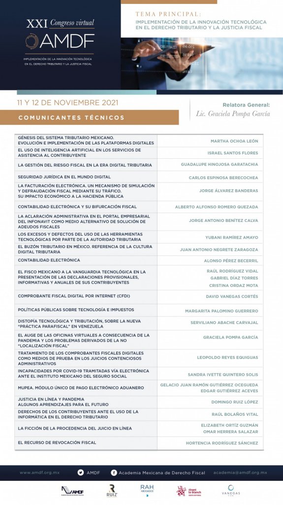 AMDF CONGRESO 2021 | AMDF