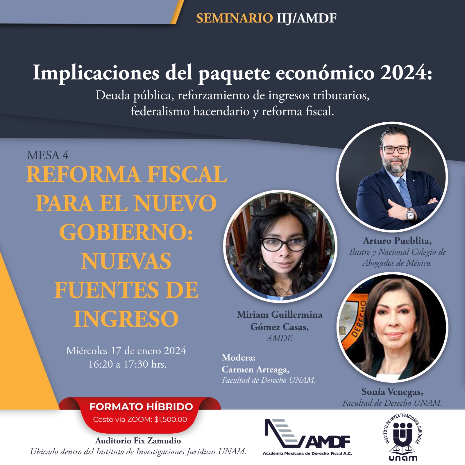Seminario IIJ/AMDF | AMDF